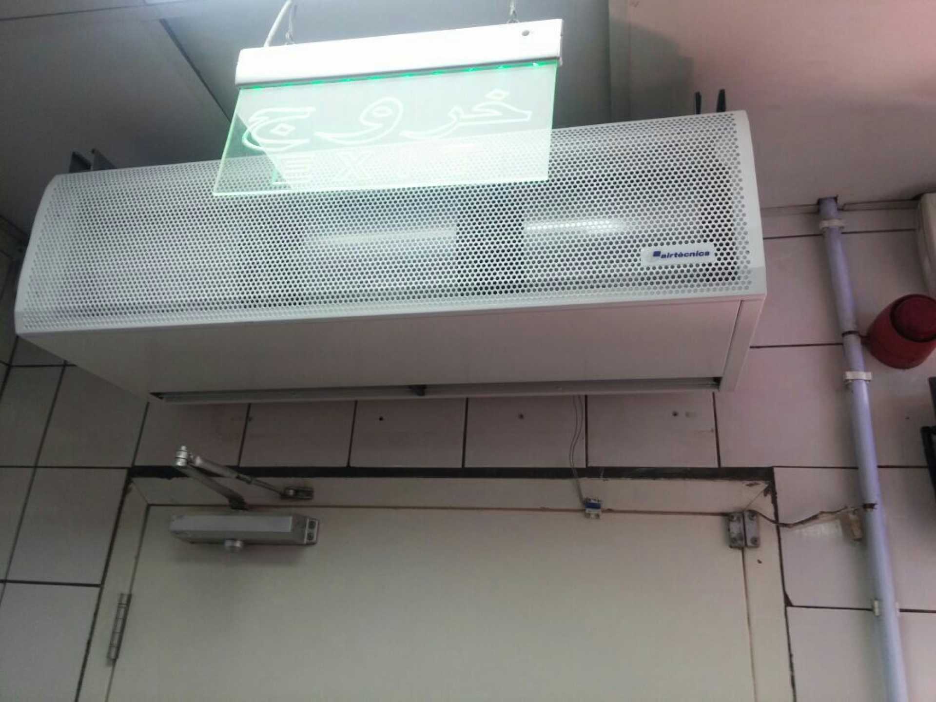 Air curtains photo gallery