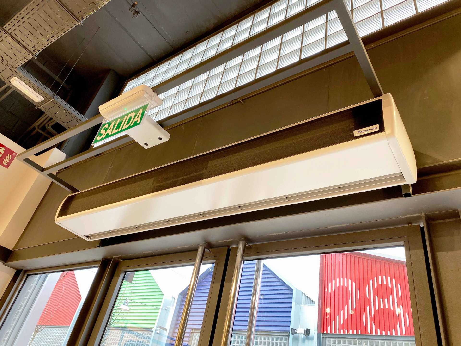 Air curtains photo gallery