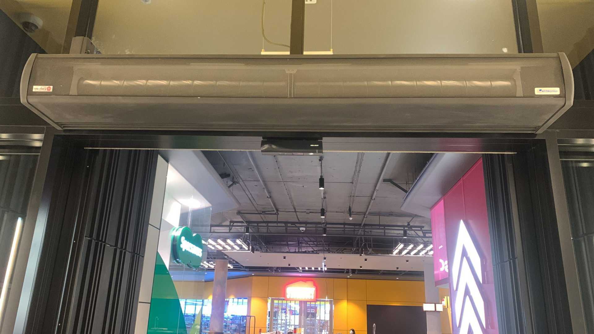 Air curtains photo gallery