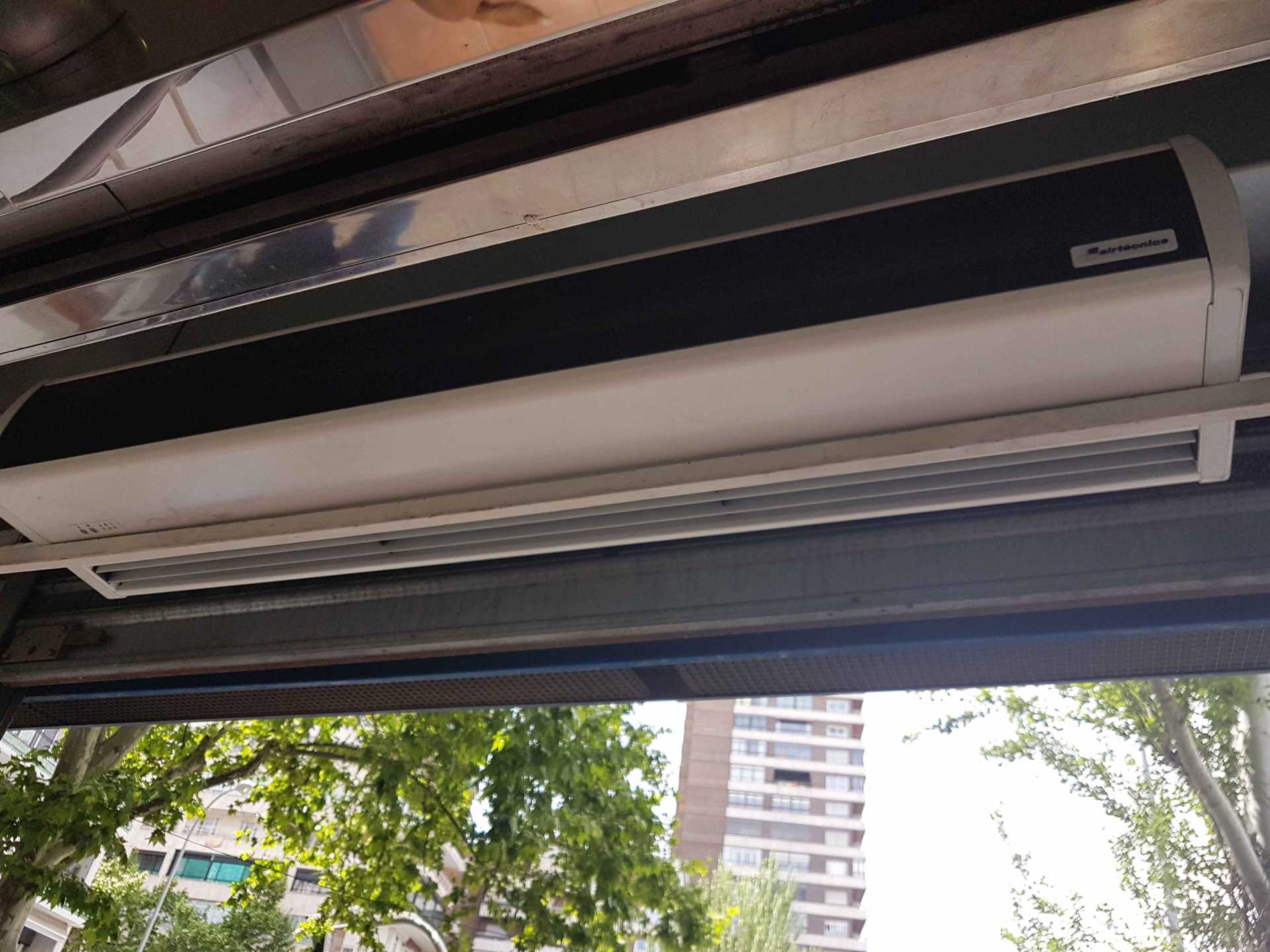 Air curtains photo gallery