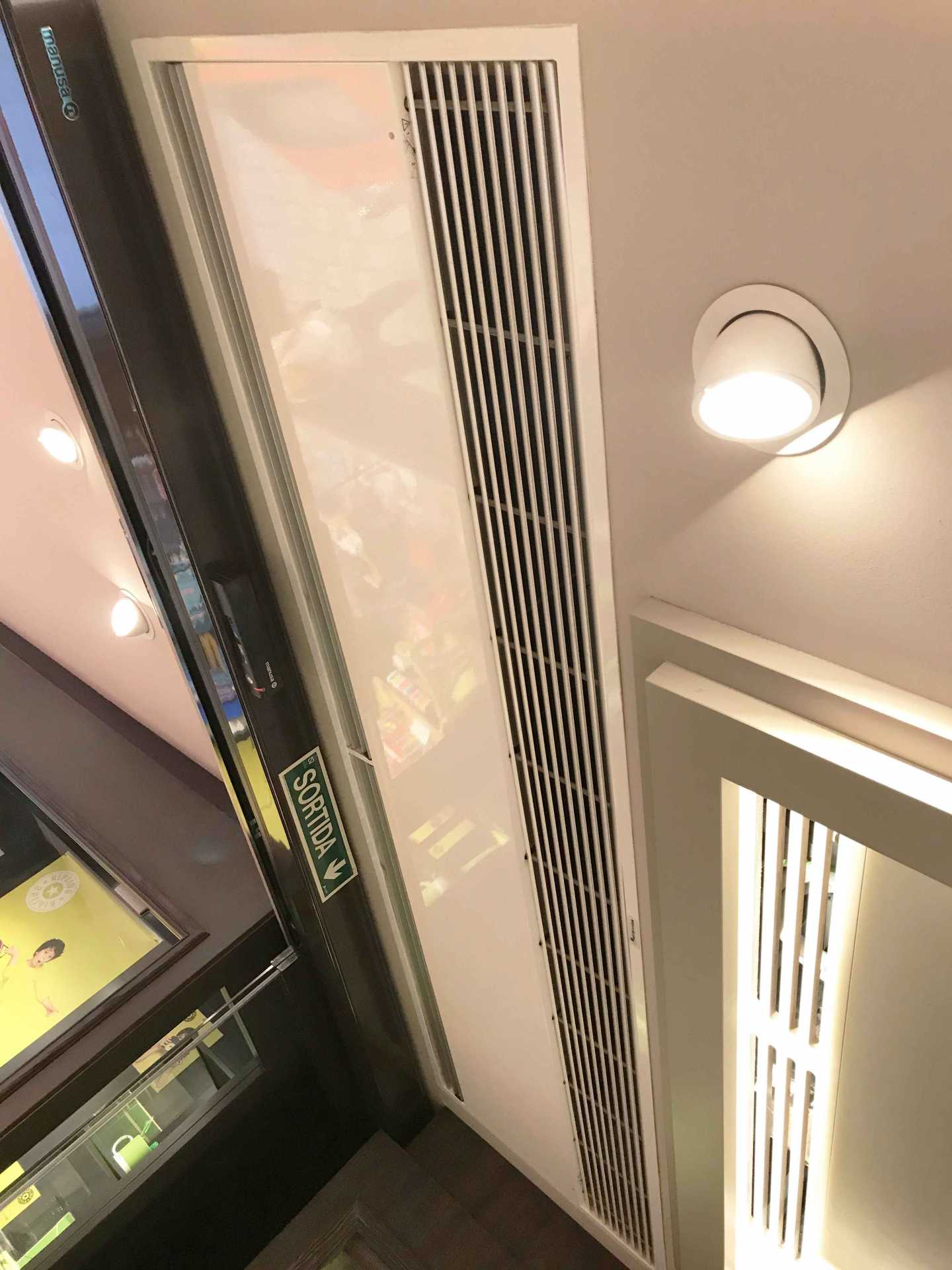 Air curtains photo gallery