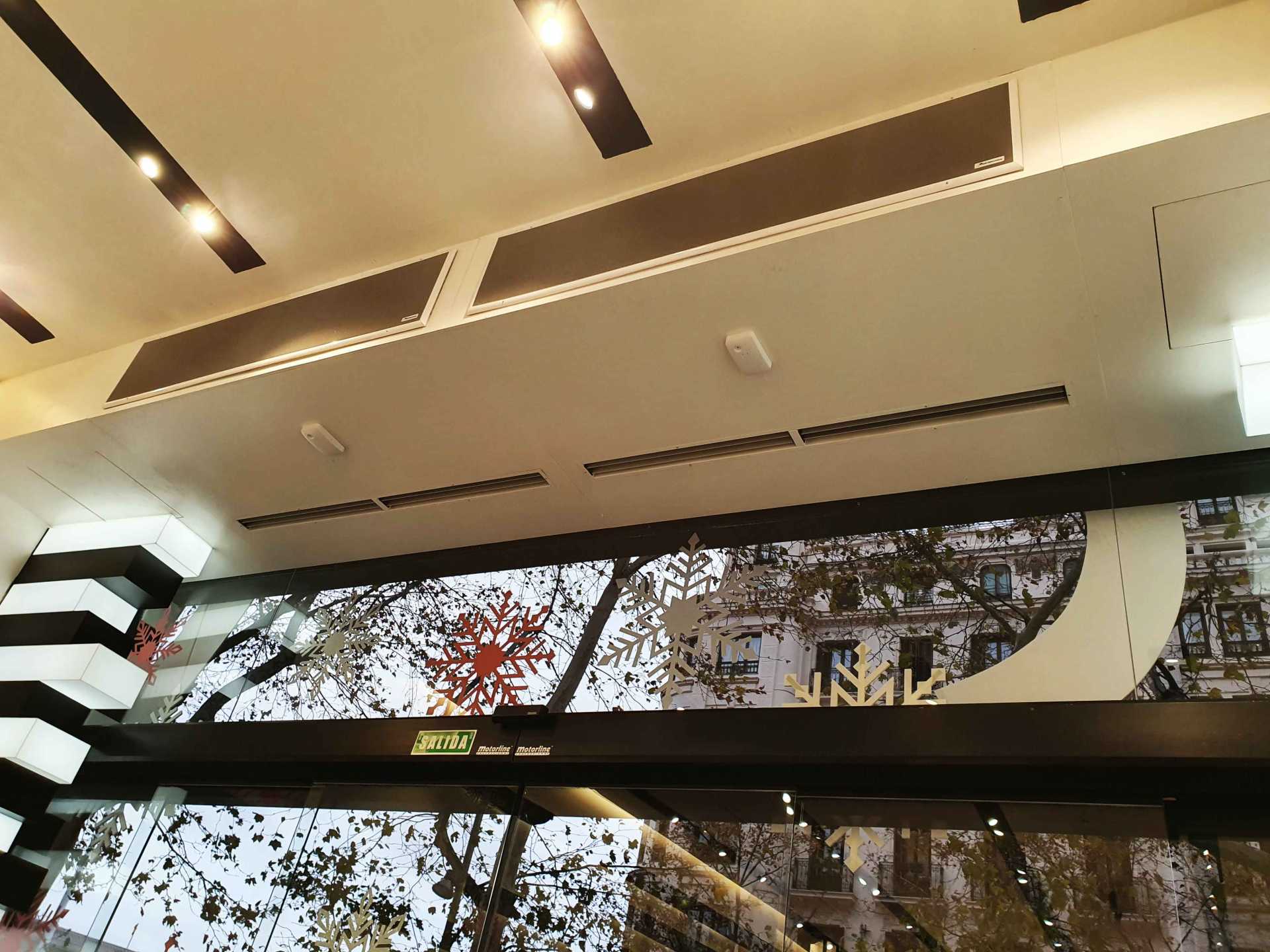 Air curtains photo gallery