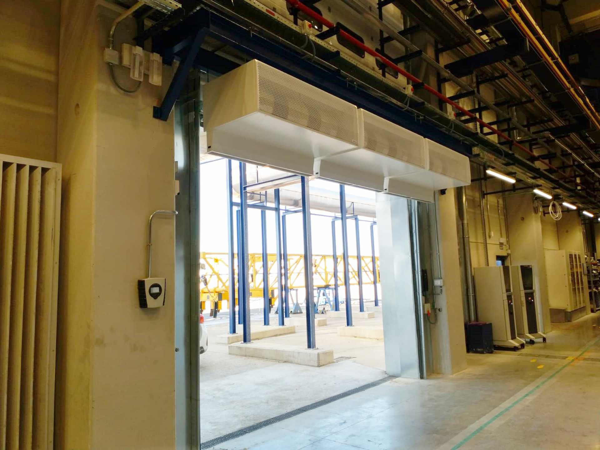 Air curtains photo gallery