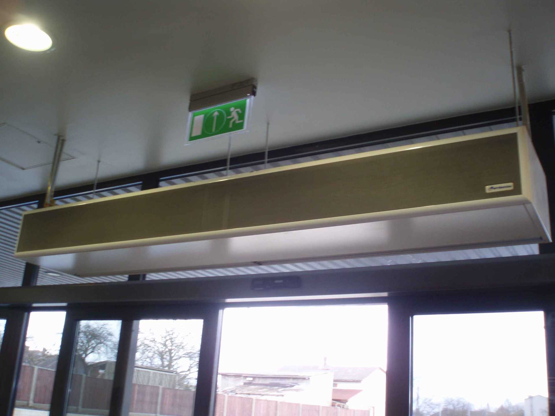 Air curtains photo gallery