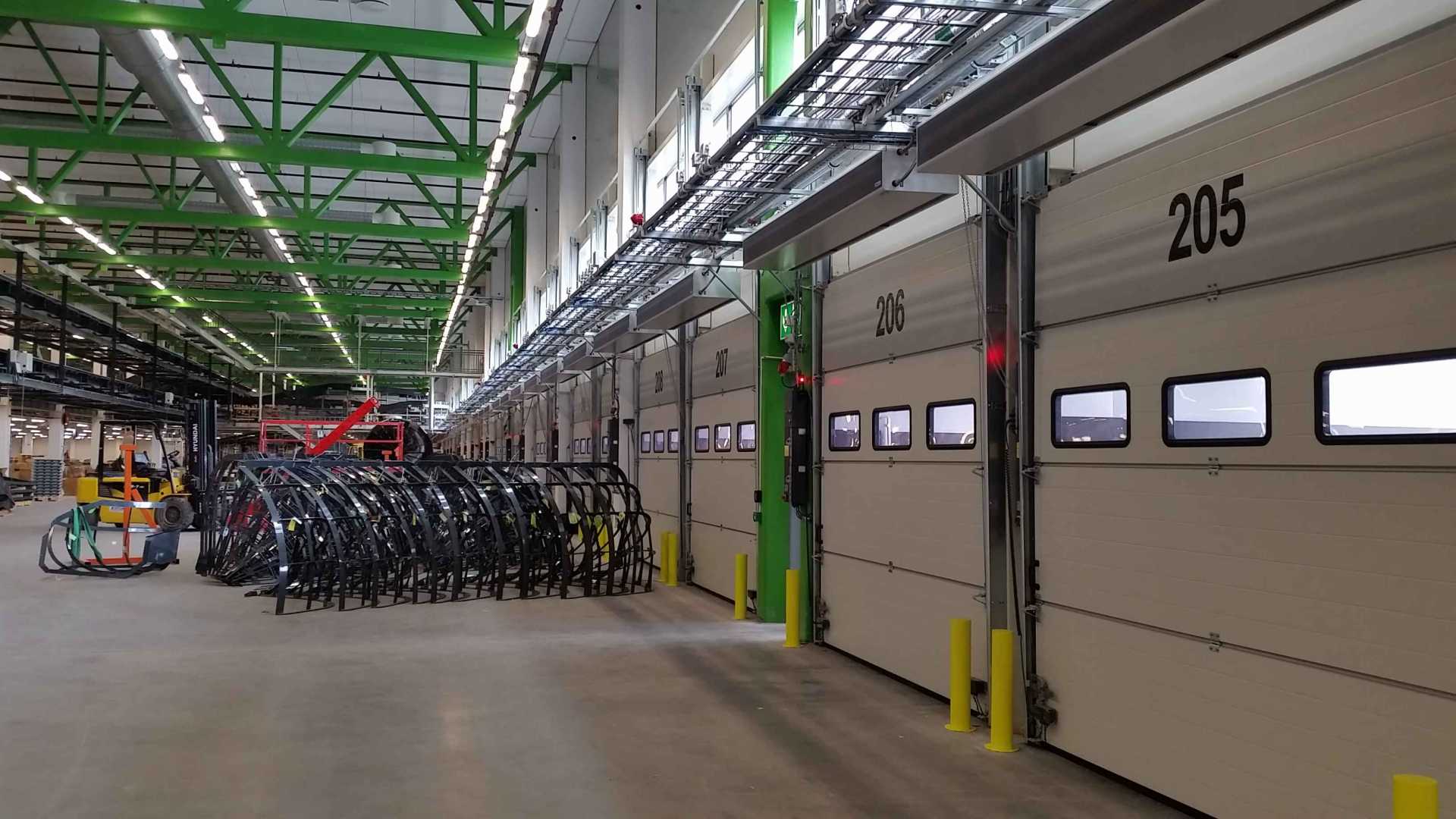 Фотогалерея мест установки воздушных завес