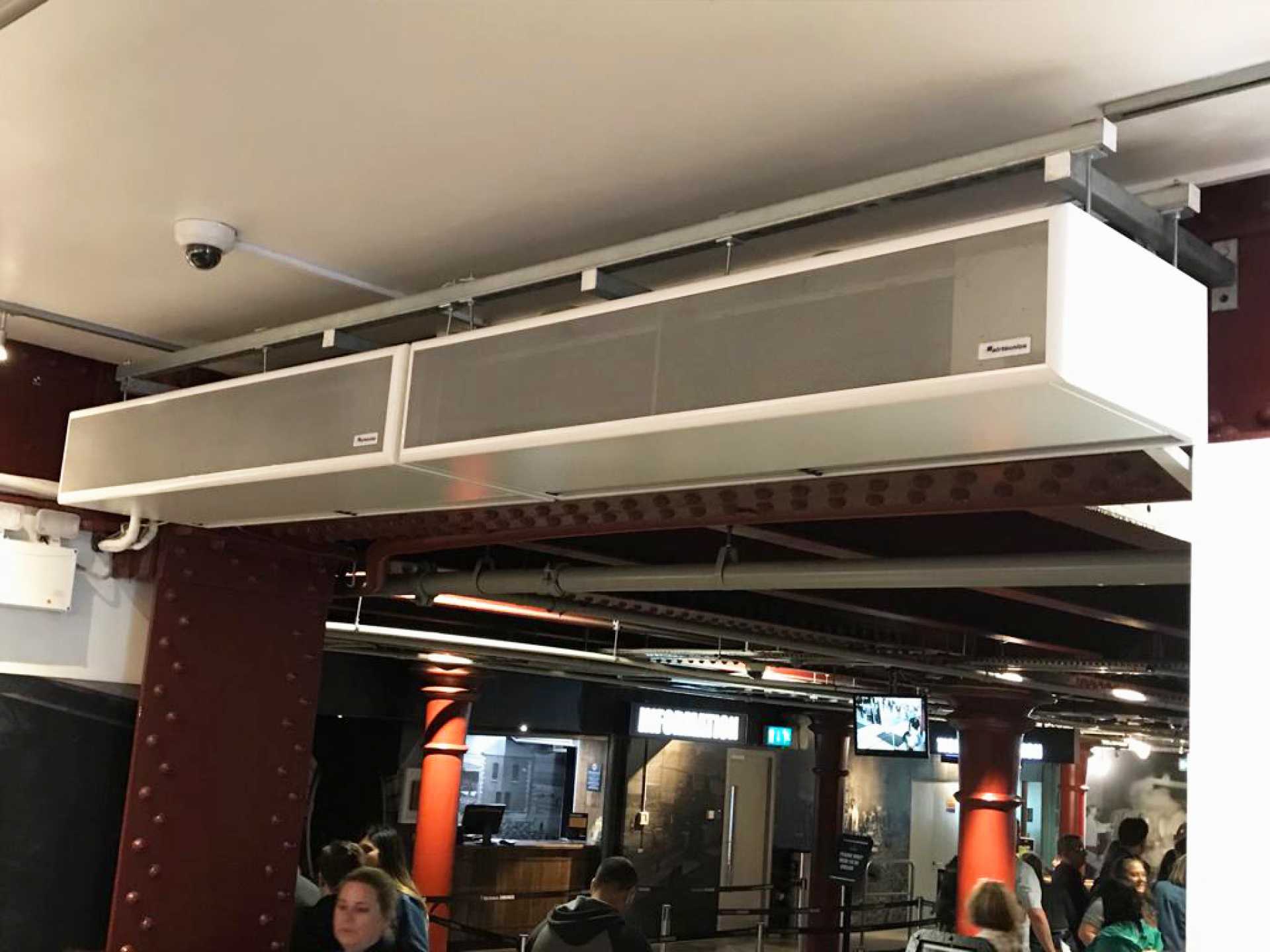 Air curtains photo gallery