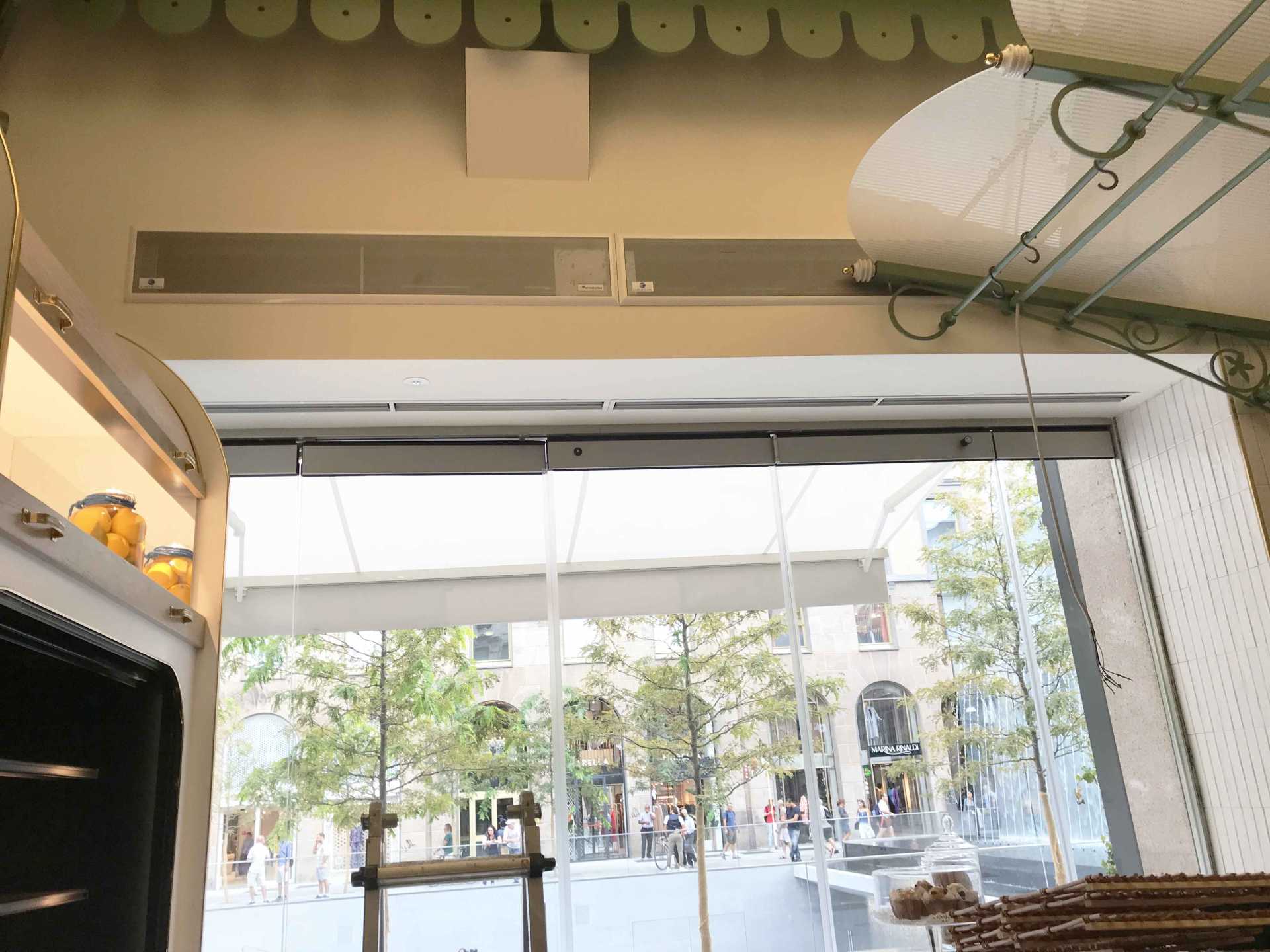 Air curtains photo gallery