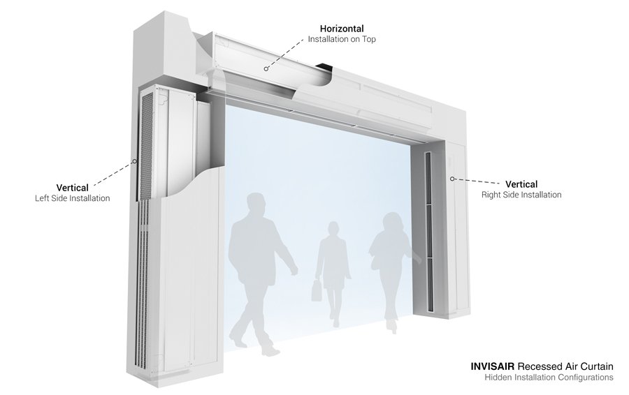 NEW air curtain INVISAIR