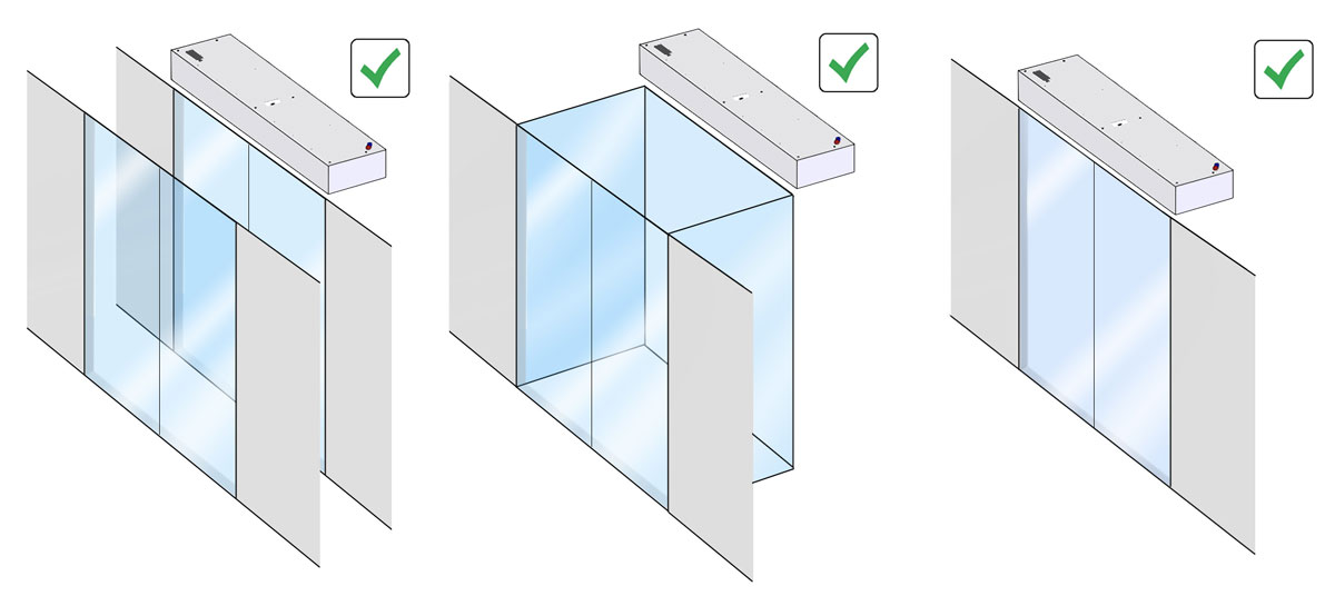 keys to installing air curtains correctly