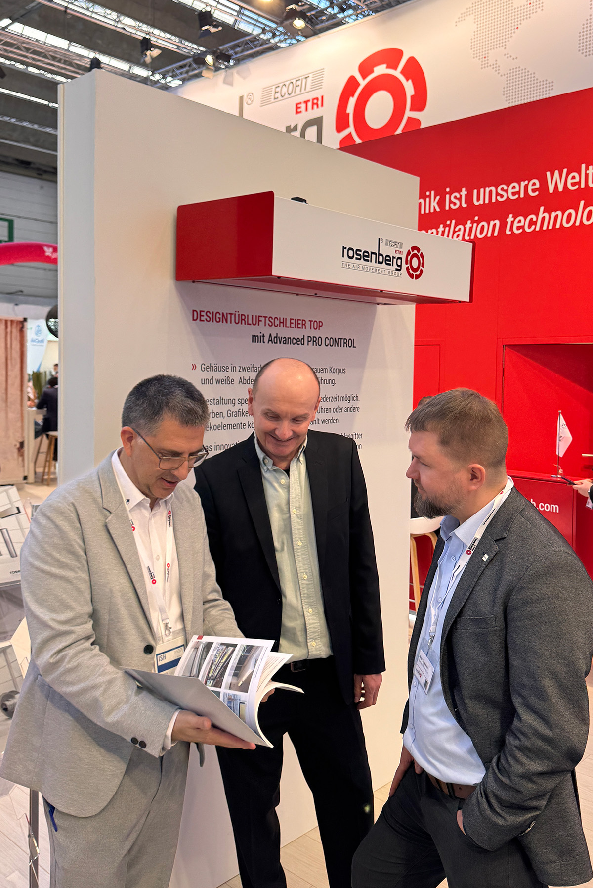 Rosenberg shows Airtècnics air curtains in ISH